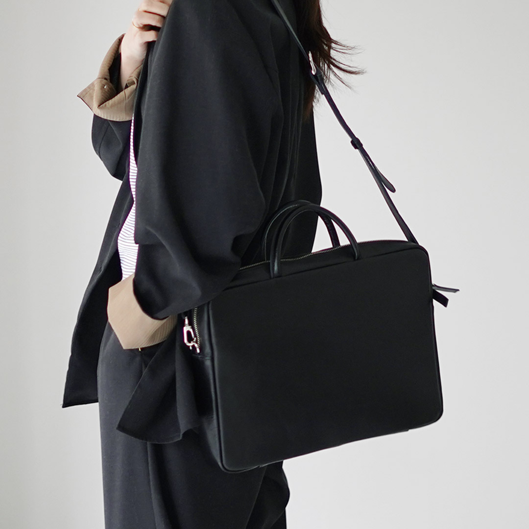 TIDEWAY TIDEWAY（タイドウェイ） ICY ドキュメント 2Way Bag T3024 / ハンドバッグ ショルダー A4収納 PC 鞄 本革 牛革 レザー 日本製 : GochI ...