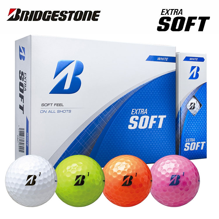 BRIDGESTONE GOLF ブリヂストンゴルフ エクストラソフト ゴルフボール 1ダース 12球入り 2025 EXTRA SOFT : 第一ゴルフ - 通販 - Yahoo!ショッピング