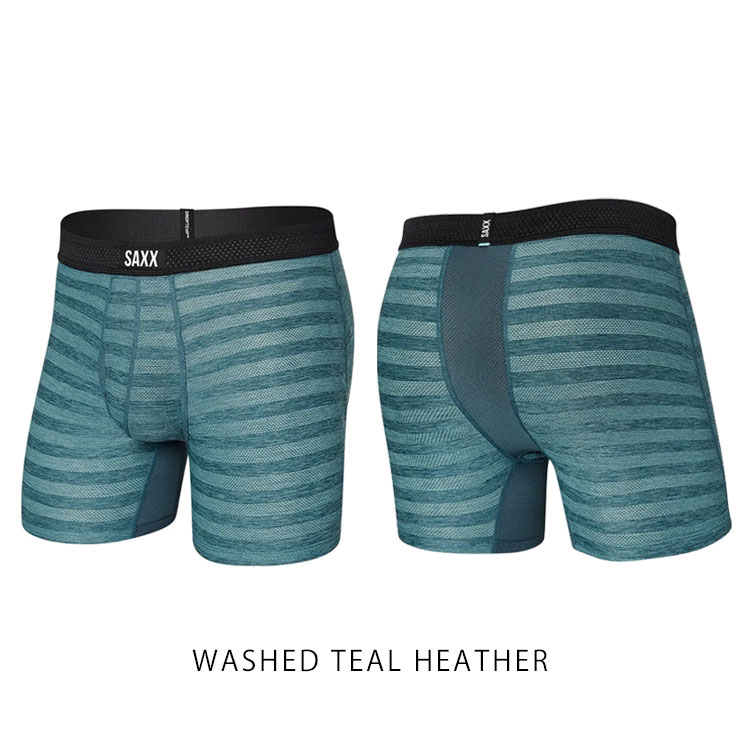 サックス SAXX ドロップテンプクーリングメッシュ ボクサーブリーフ パンツ 前開き DROPTEMP COOLING MESH BOXER ...