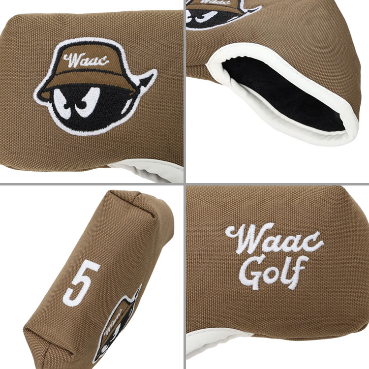 WAAC ワック アイアンカバー 8個セット ユニセックス シティライン ヘッドカバー アイアン用 UNISEX CITY LINE IRカバー 072254864 ワッキー ゴルフ WAAC ワック アイアンカバー 8個セット ユニセックス シティライン