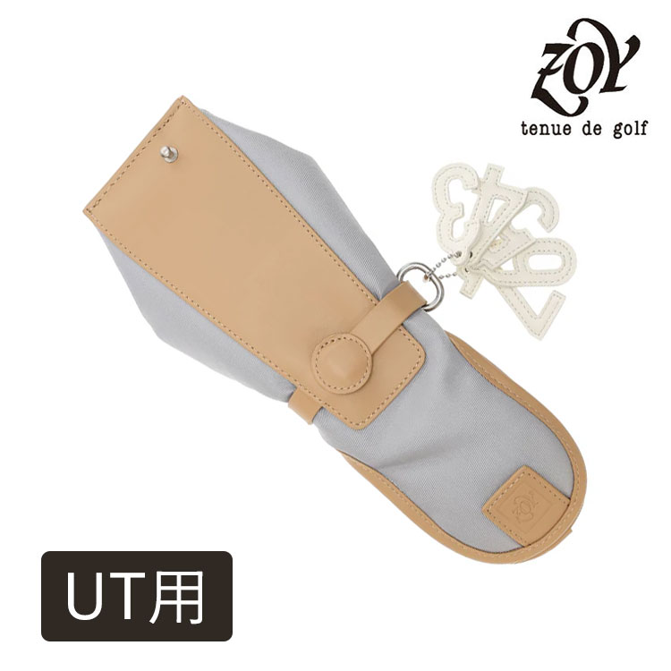 ZOY（ゾーイ） ヘッドカバー ユーティリティ用 UT UNISEX 中綿 ユニセックス 071799852 グレー ゴルフ ネコポス対応 ...