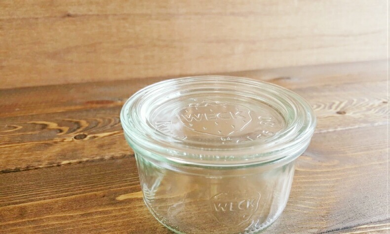 WECK（ウェック） モールド WE976 キャニスター 140ml M ガラス容器 保存容器 調味料入れ 小さな 器 蓋無時165ml Sturz Form キャニスター : デイリー通販 ...