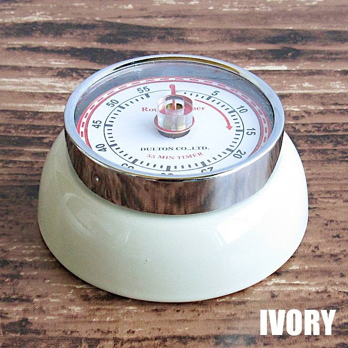 DULTON アナログタイマー キッチンタイマー ウィズ マグネット 100-189 タイマー おしゃれ Color KITCHEN ...