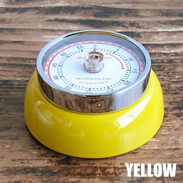 DULTON アナログタイマー キッチンタイマー ウィズ マグネット 100-189 タイマー おしゃれ Color KITCHEN ...