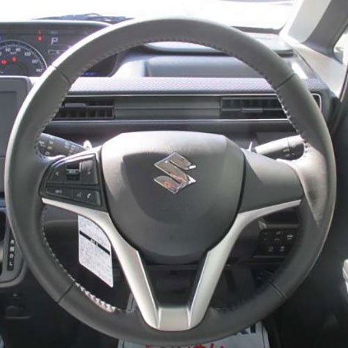 スペーシアカスタムハイブリッド ステアリング MK53S 2017/12- 本革巻替キット エクスチェンジキット Tricolore/トリコローレ (1S-24 BS : カスタムパーツ専門店 ...