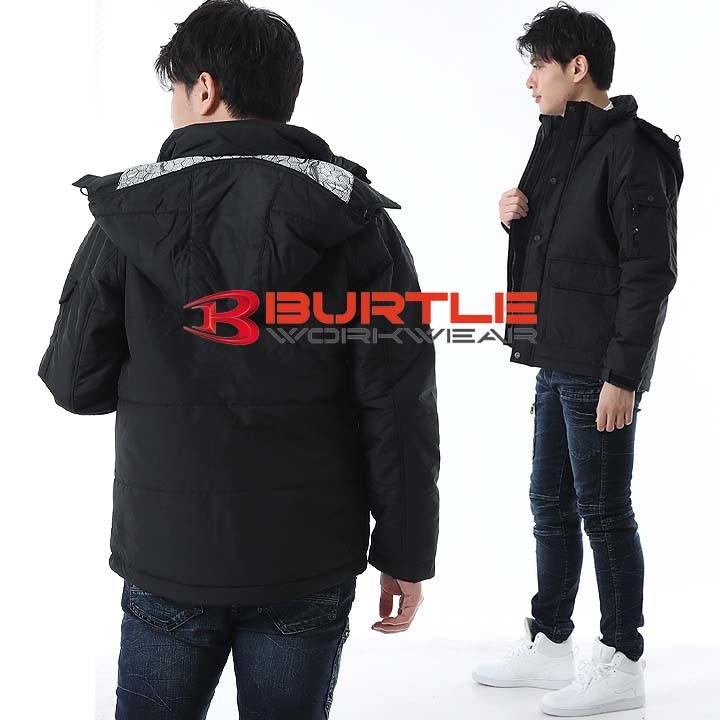 バートル 大型フード付き防寒ジャケット 7510 BURTLE ブルゾン ジャンパー 防風 作業服 作業着 防寒服 防寒着 7510シリーズ【4L-5L】【即日発送】 :burtle-7510 ...