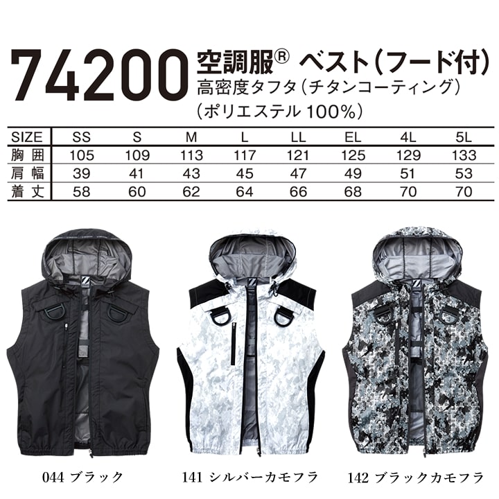 Z-DRAGON 即日発送 空調服 ベスト ジードラゴン 自重堂 74200 バックファン バッテリー＆ファンセット 長信 GB-POWER ...