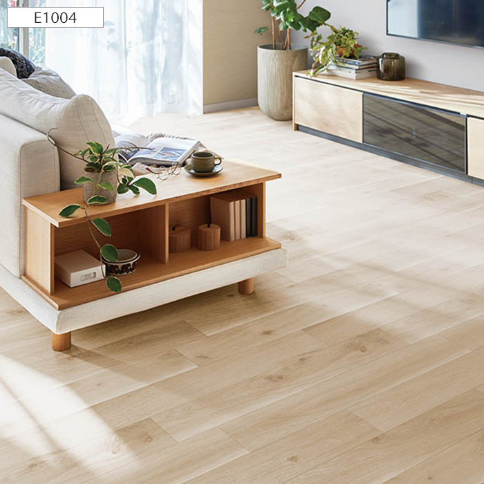 ポンリューム シンコール クッションフロア (Sin) 切売り 約182cm幅(1mあたり) バレルオーク E1004〜1005 約1.8mm厚 抗ウィルス リメイクシート CF フロアシート ...