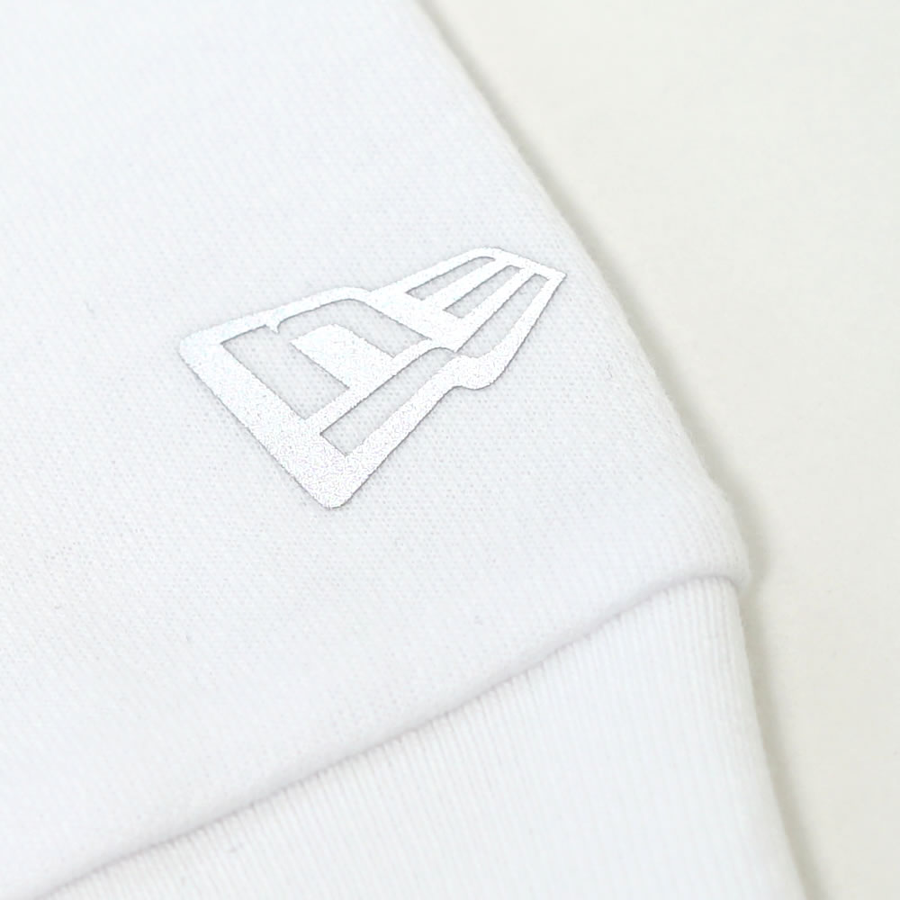 NEW ERA ニューエラ ロンT メンズ 吸汗速乾 長袖 オーバーサイズド パフォーマンス Tシャツ Overlap Logo ホワイト× ...