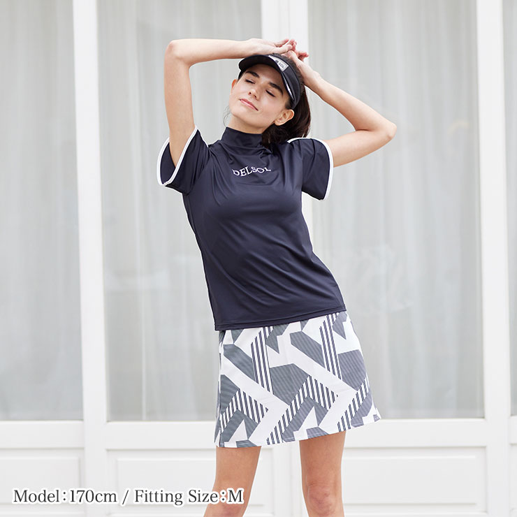 7815 吸水速乾 夏生地軽量 幾何学柄スカート LL/3L/4L レディースゴルフウェア : 7815 : DELSOL GOLF Yahoo!店 - 通販 - Yahoo!ショッピング