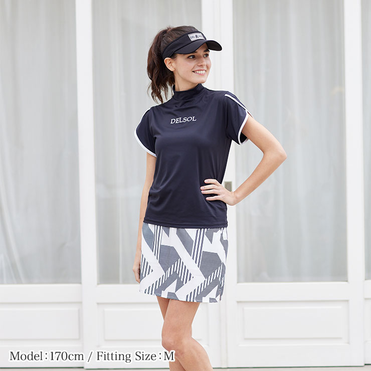 7815 吸水速乾 夏生地軽量 幾何学柄スカート LL/3L/4L レディースゴルフウェア : 7815 : DELSOL GOLF Yahoo!店 - 通販 - Yahoo!ショッピング