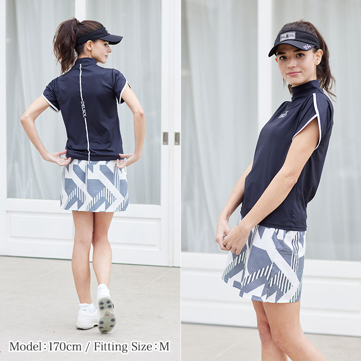 7815 吸水速乾 夏生地軽量 幾何学柄スカート LL/3L/4L レディースゴルフウェア : 7815 : DELSOL GOLF Yahoo!店 - 通販 - Yahoo!ショッピング