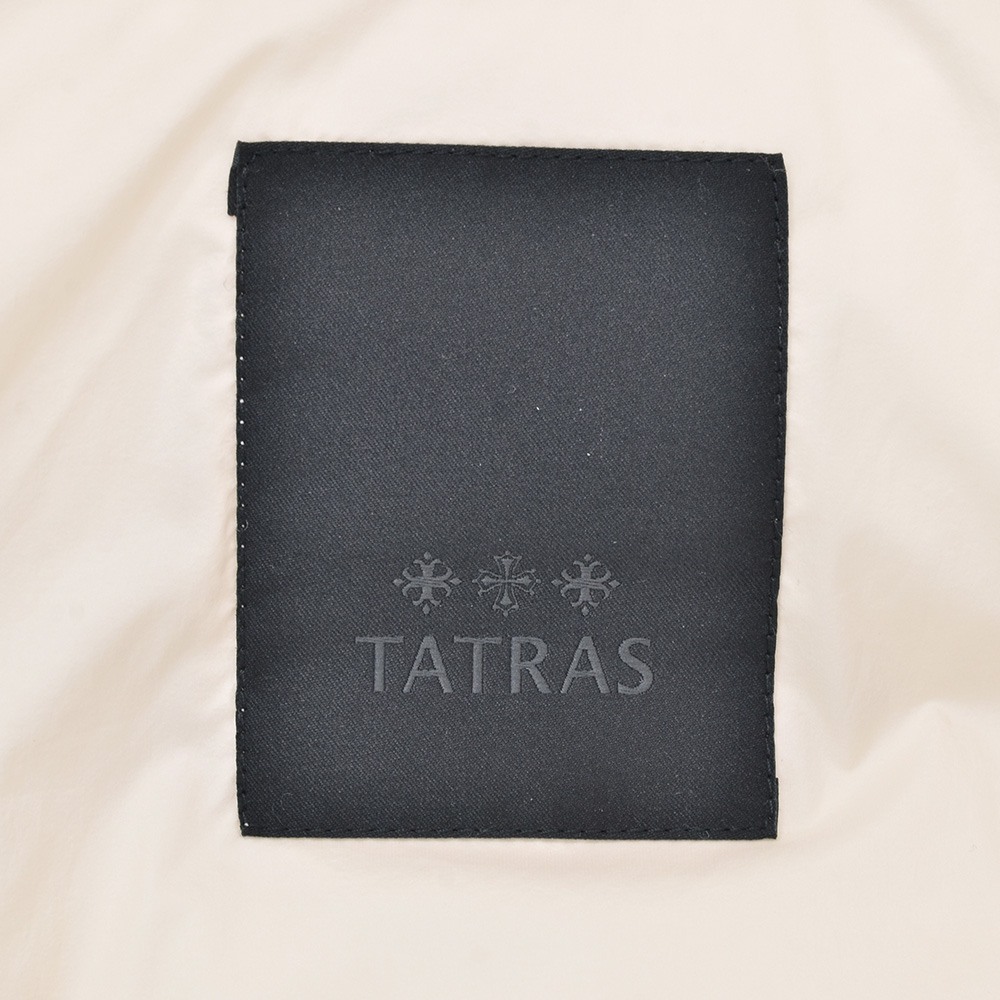 タトラス TATRAS ハイブリッドダウンジャケット メンズ ニット切り替えブルゾン KEITIE ケイティー アイボリー スタンドネック ...