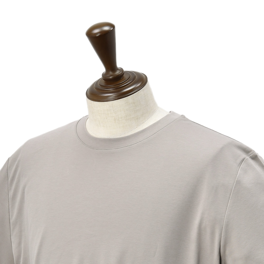 ノミアモ nomiamo 半袖Tシャツ メンズ クルーネックカットソー スーピマコットン ブラウングレー 40G ハイゲージ 日本製 国内正規品 : メンズブランドでらでら公式SHOP ...