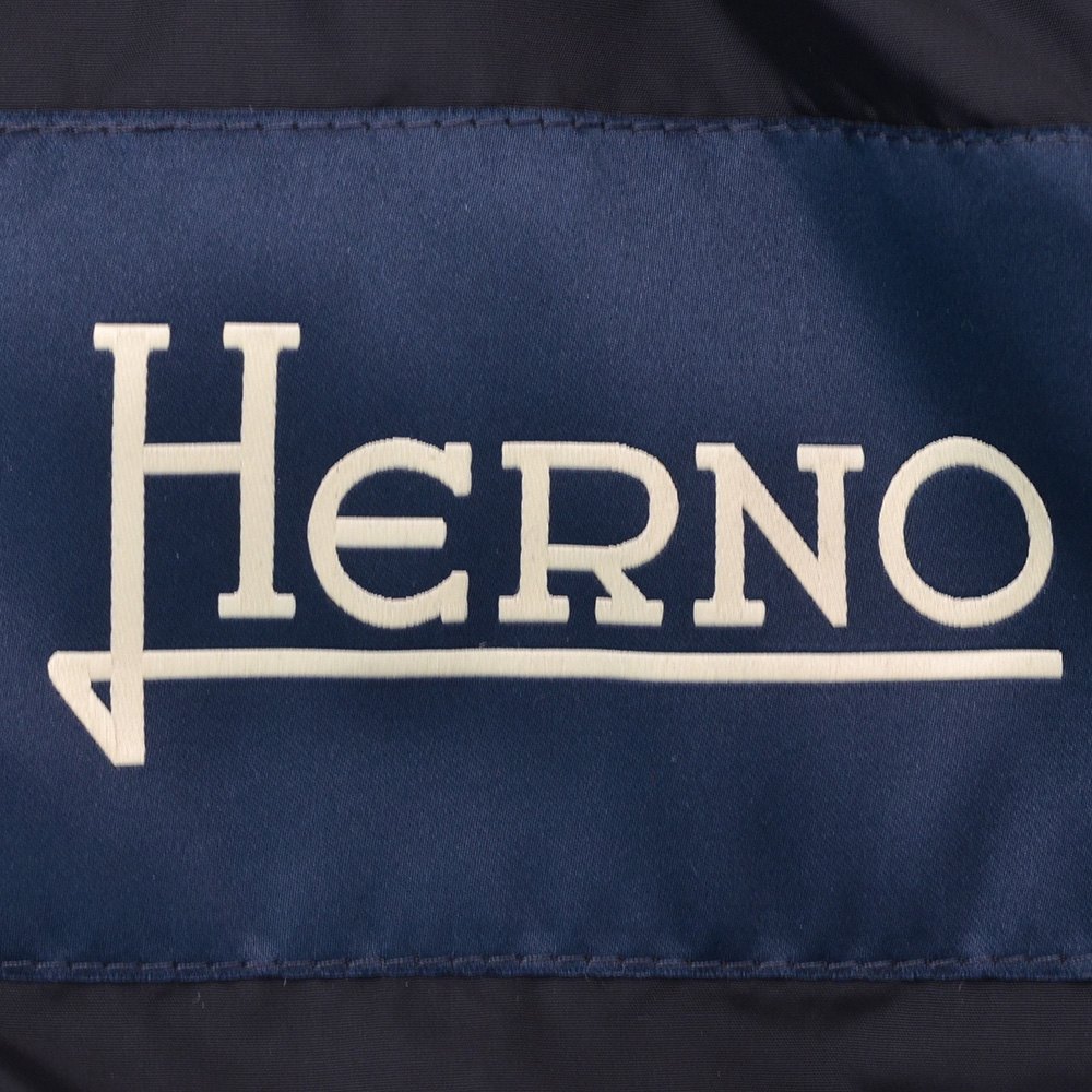 HERNO ヘルノ ダウンコート メンズ ウール シャモニーナイロン POLAR-TECH ポーラテック ブラック 黒 NYLON CHAMONIX 撥水 国内正規品 : メンズブランドでら ...