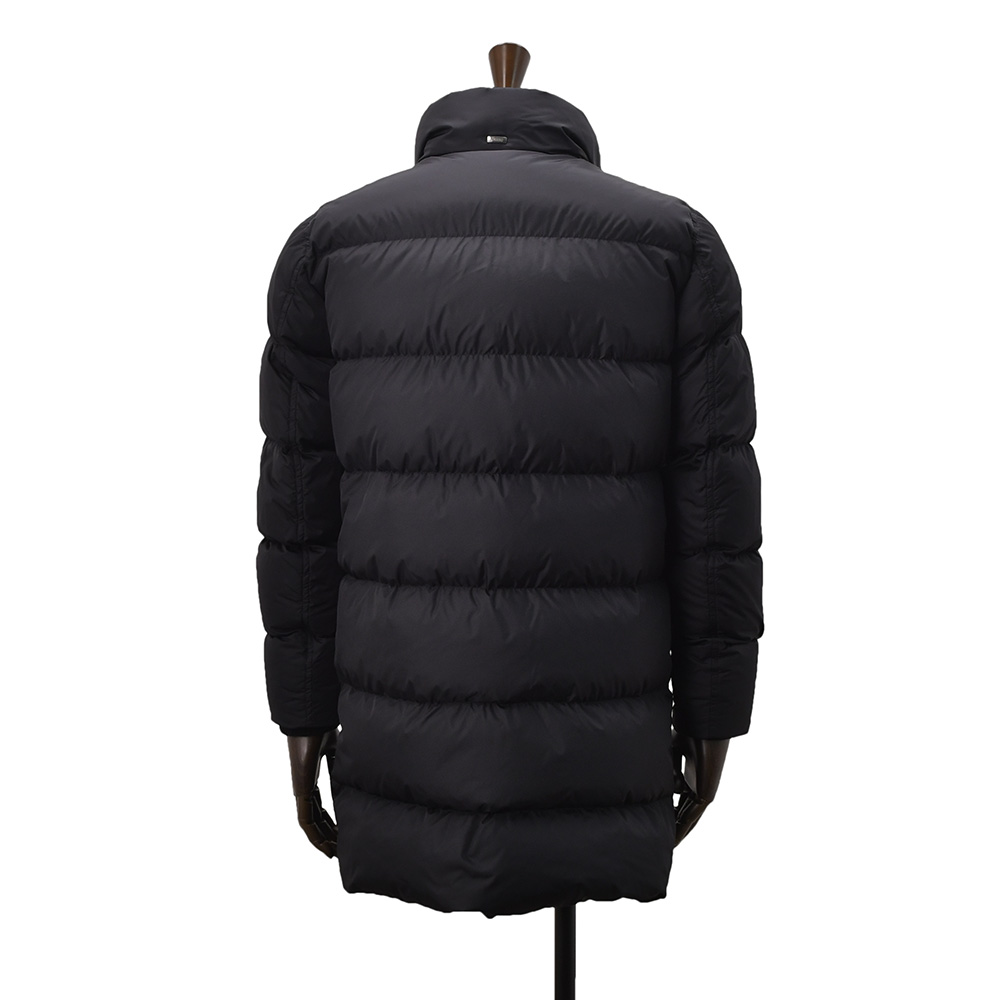 HERNO ヘルノ ダウンコート メンズ ウール シャモニーナイロン POLAR-TECH ポーラテック ブラック 黒 NYLON CHAMONIX 撥水 国内正規品 : メンズブランドでら ...