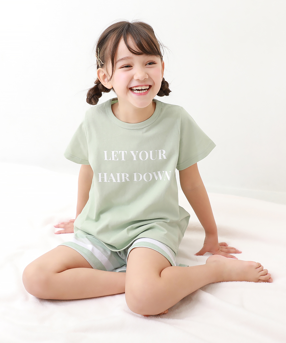 子供服 ガールズ半袖ルームウェア キッズ 女の子 ルームウェア パジャマ devirock デビロック :152GGD004:devirock Yahoo!ショッピング店 - 通販 ...