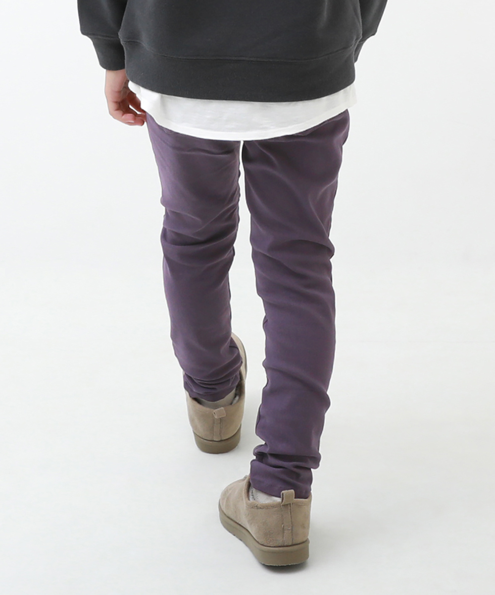 子供服 ウルトラストレッチ裏起毛スキニーパンツ キッズ 男の子 女の子 ロングパンツ ズボン パンツ ボトムス devirock デビロック 22AWあったかボトムス :161UBT004 ...