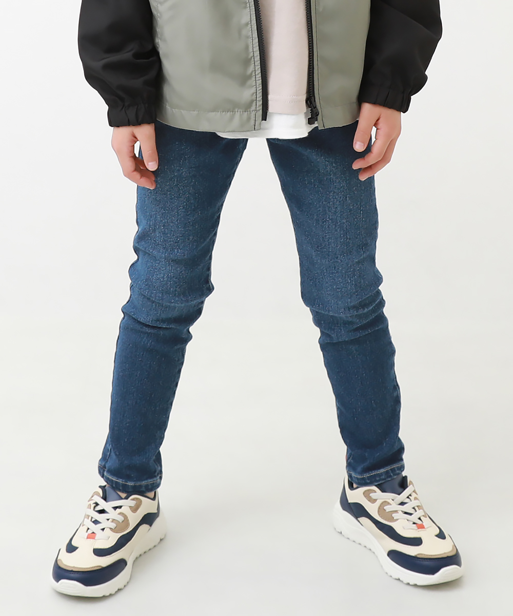 【予約】 子供服 楽デニム スキニーパンツ キッズ 男の子 女の子 ロングパンツ ズボン パンツ ボトムス devirock デビロック :162UBT010:devirock Yahoo ...