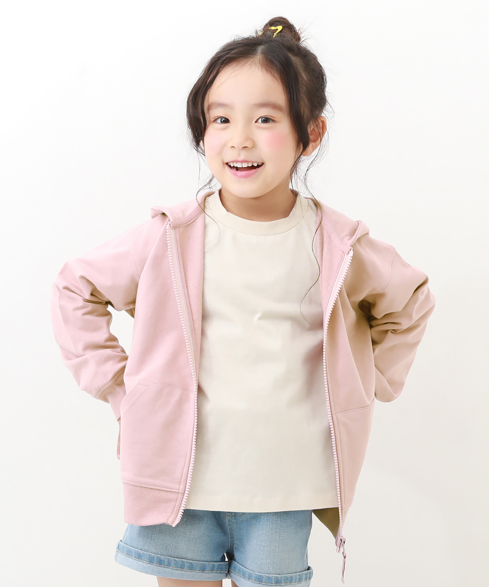 子供服 無地スウェットジップパーカー キッズ 男の子 女の子 パーカー・トレーナー トップス devirock デビロック :162UTP011:devirock Yahoo!ショッピング店 ...