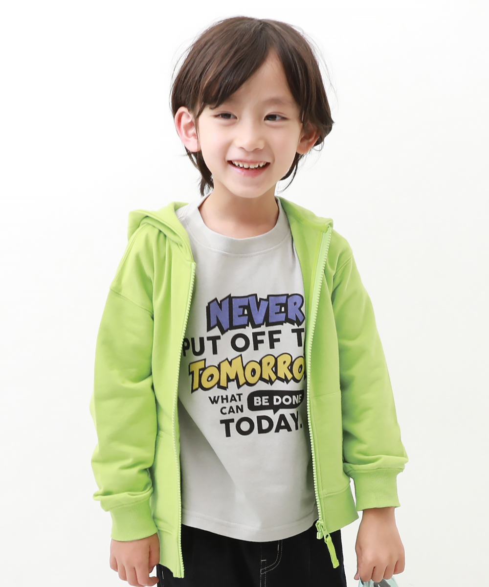 子供服 無地スウェットジップパーカー キッズ 男の子 女の子 パーカー・トレーナー トップス devirock デビロック :162UTP011:devirock Yahoo!ショッピング店 ...