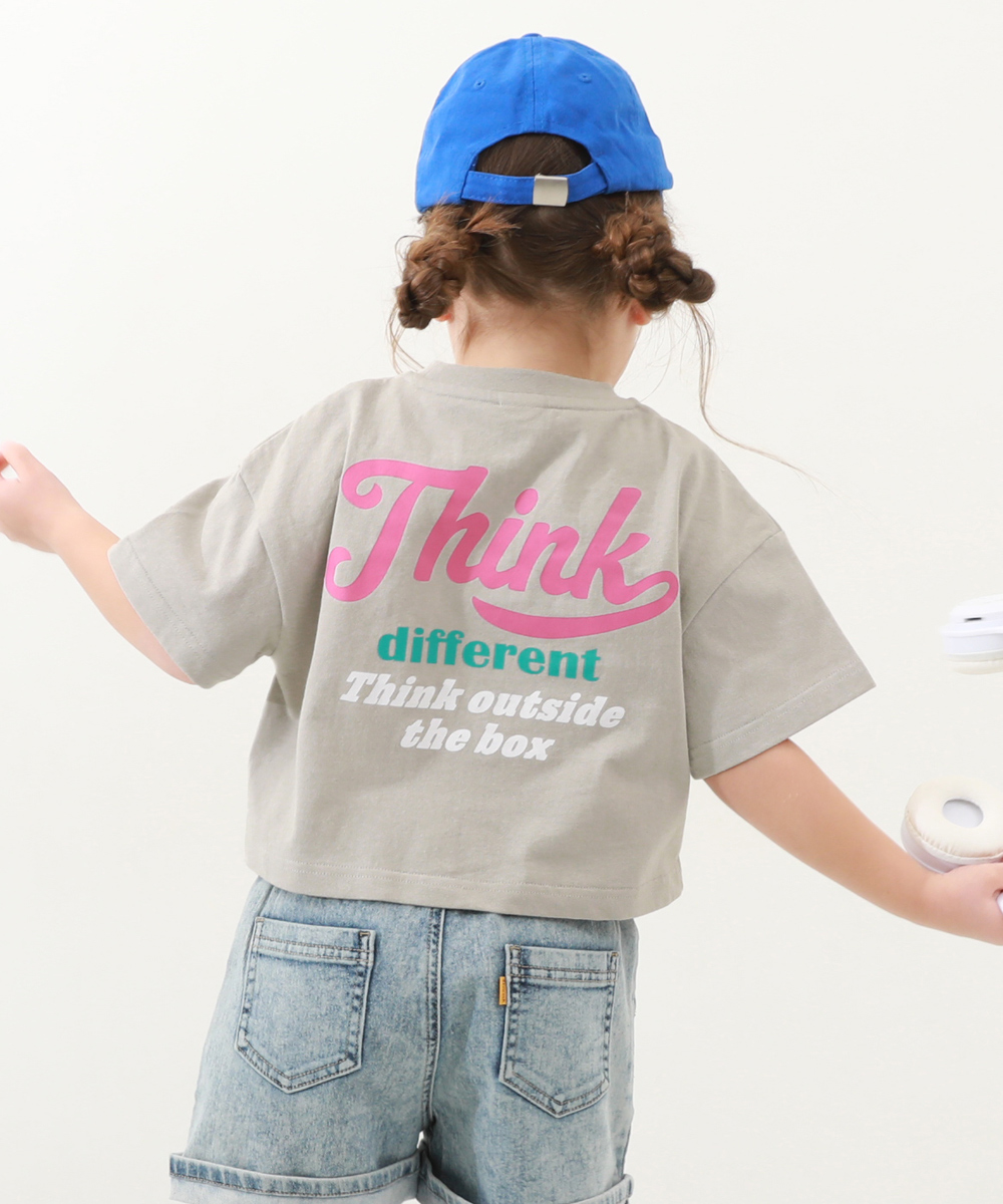 子供服 デビラボ ガールズ クロップド丈 プリント半袖Tシャツキッズ 女の子 トップス 半袖Tシャツ Tシャツ デビロック devirock :172GDL002:devirock Yahoo ...
