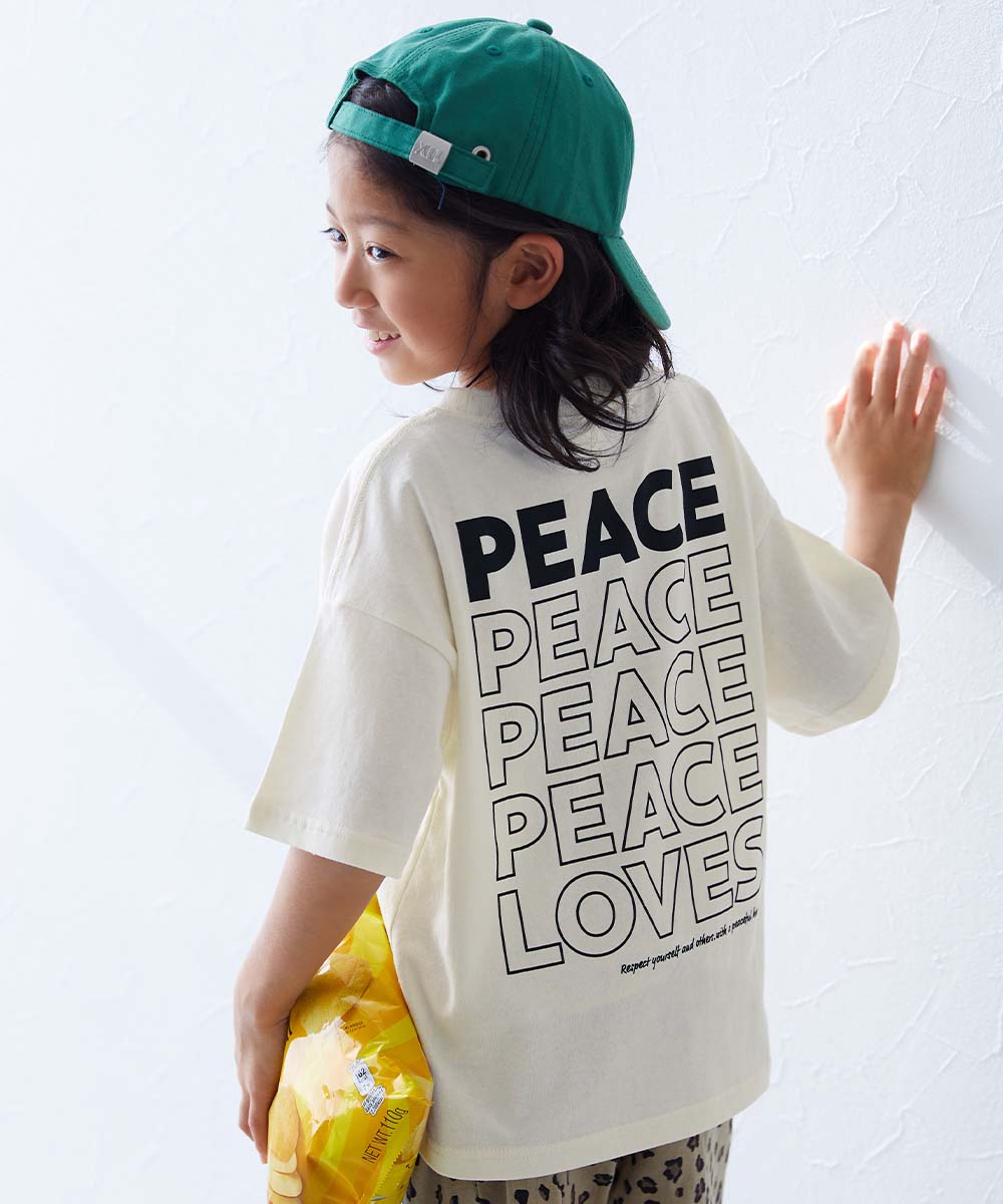 devirock Tシャツ トップス 綿100％ デビラボ BIGシルエット プリント半袖Tシャツ キッズ ベビー服 子供服 男の子 女の子 デビロック : devirock Yahoo ...