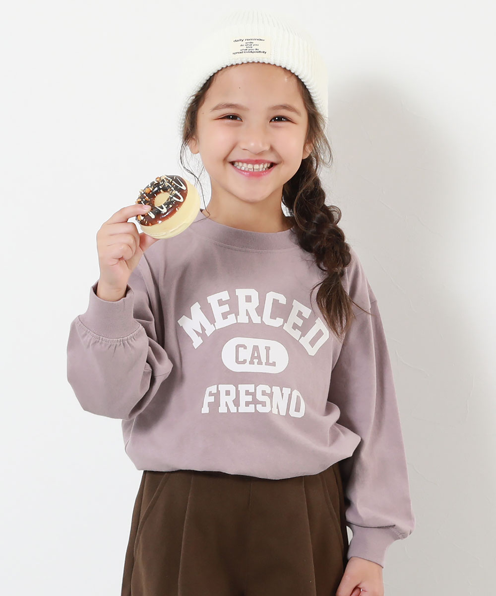 devirock ロンT トップス 綿100% デビラボ BIGシルエット プリント袖リブ 長袖Tシャツ キッズ ベビー服 子供服 男の子 女の子 デビロック : devirock Yahoo ...