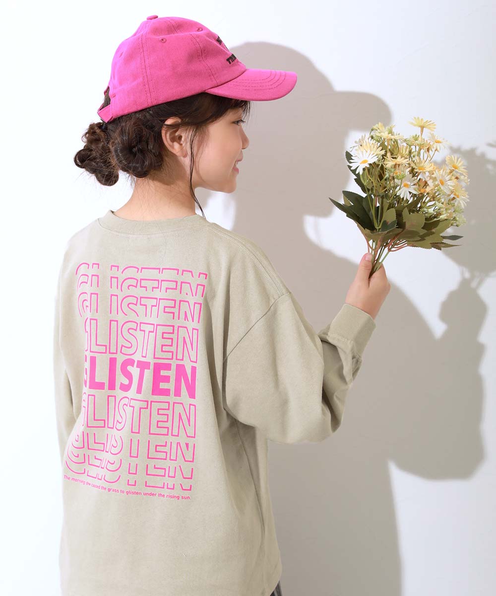 devirock（デビロック） ロンT トップス 綿100％ デビラボ BIGシルエット プリント袖リブ 長袖Tシャツ キッズ ベビー服 子供服 男の子 女の子 送料無料 : devirock ...