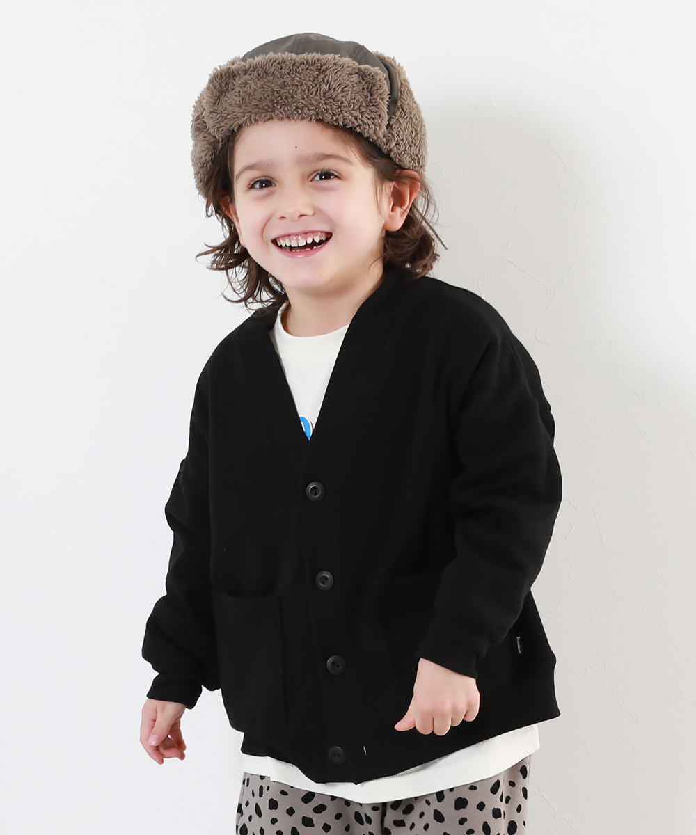 裏シャギー カーディガン キッズ 裏起毛 RICHWARM 子供服 男の子 女の子 トップス デビロック devirock : 181utp004 : devirock Yahoo ...