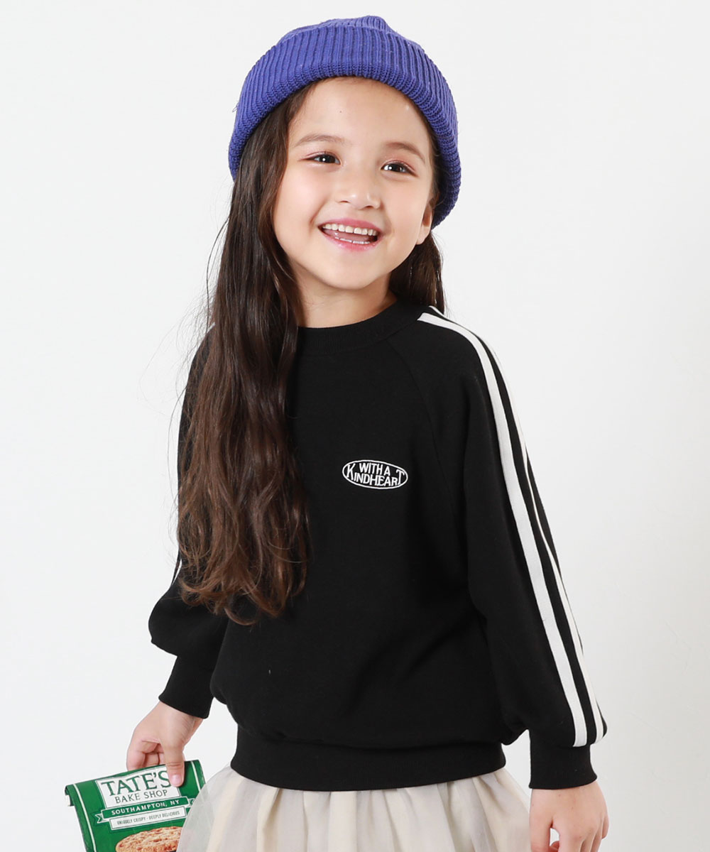 子供服 RICH WARM 裏シャギー ライン トレーナーキッズ 男の子 女の子 トップス パーカー トレーナー デビロック devirock : 181utp005 : devirock ...