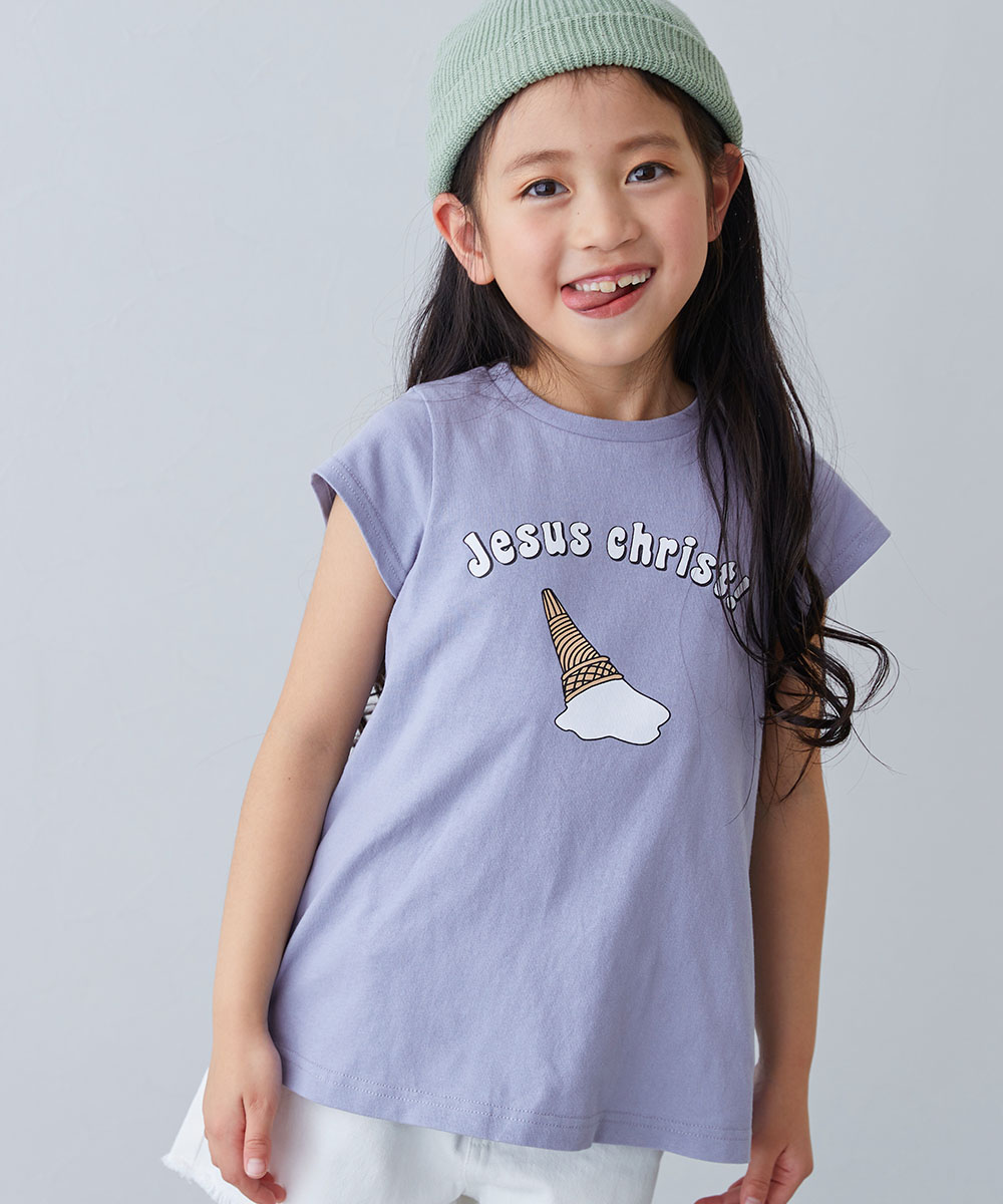Tシャツ トップス 綿100％ デビラボ プリントチュニックTシャツ キッズ ベビー服 子供服 女の子 デビロック devirock : 182gdl006 : devirock Yahoo ...