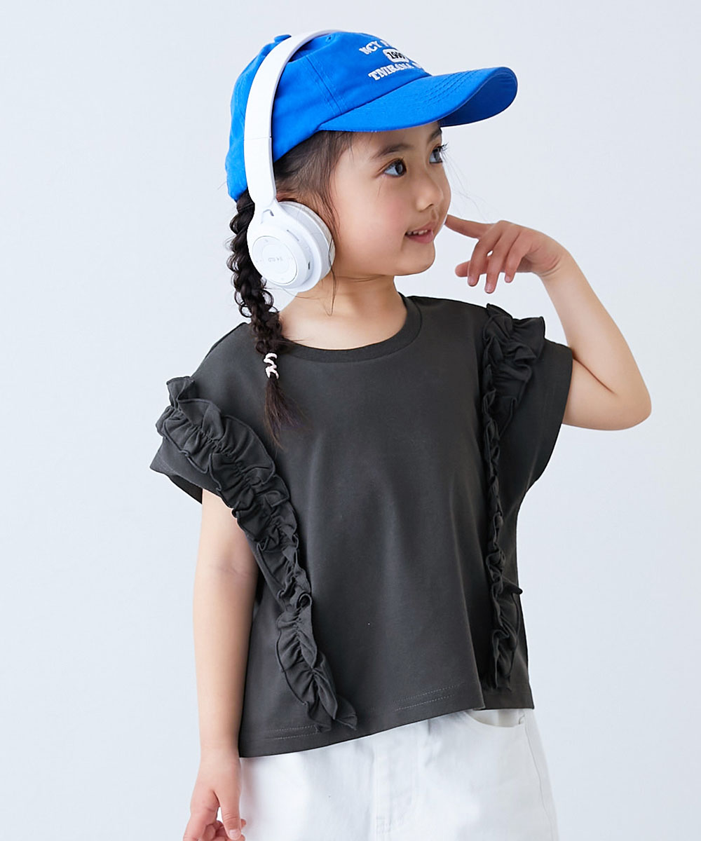 devirock Tシャツ トップス えらべるフリル アソート半袖Tシャツ キッズ 子供服 女の子 デビロック 25ss_ガールズトレンド : devirock Yahoo!ショッピング店 ...