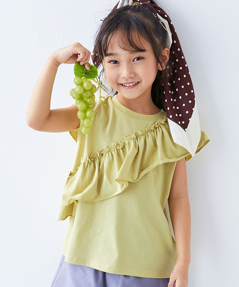 devirock Tシャツ トップス えらべるフリル アソート半袖Tシャツ キッズ 子供服 女の子 デビロック 25ss_ガールズトレンド : devirock Yahoo!ショッピング店 ...