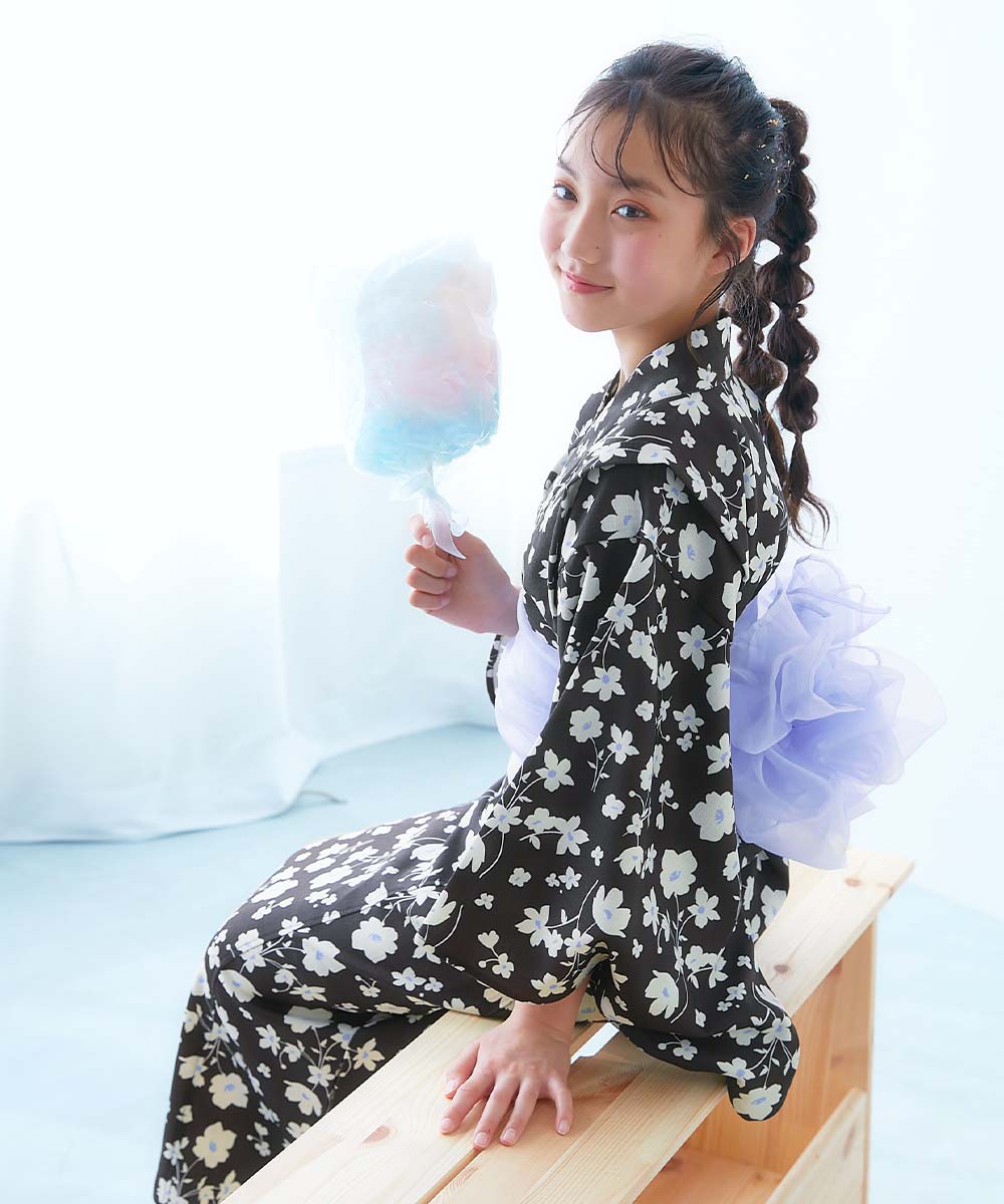 devirock 浴衣 【普段着もOK】 シワになりにくい セパレート ワンピース浴衣 キッズ 子供服 女の子 デビロック : devirock Yahoo!ショッピング店 - 通販 ...