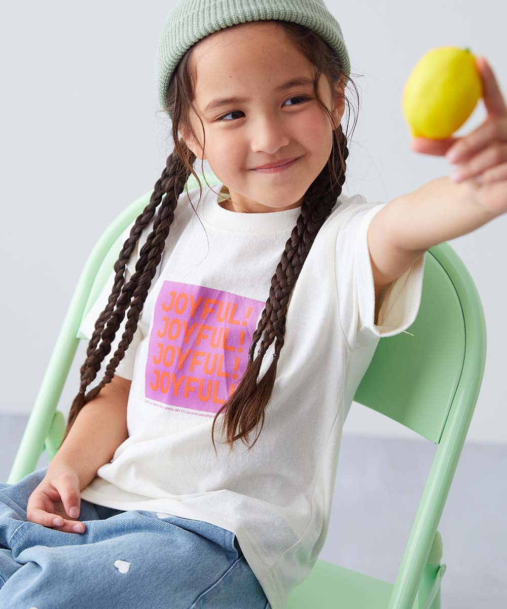 devirock Tシャツ トップス 綿100％ デビラボ BOXシルエット プリント半袖Tシャツ キッズ ベビー服 子供服 男の子 女の子 デビロック : devirock Yahoo ...