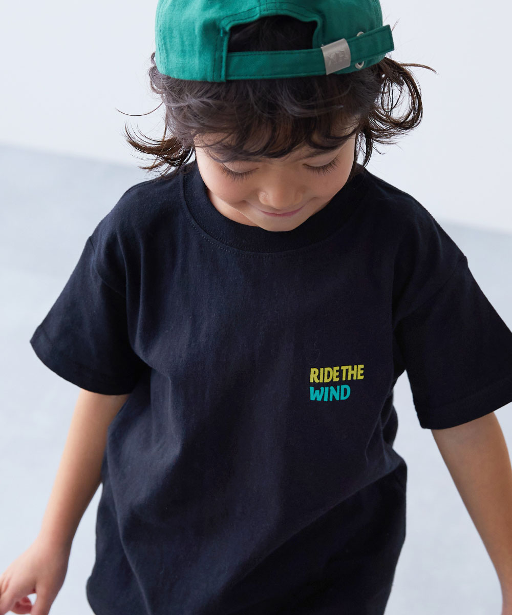 devirock Tシャツ トップス 綿100％ デビラボ BOXシルエット プリント半袖Tシャツ キッズ ベビー服 子供服 男の子 女の子 デビロック : devirock Yahoo ...