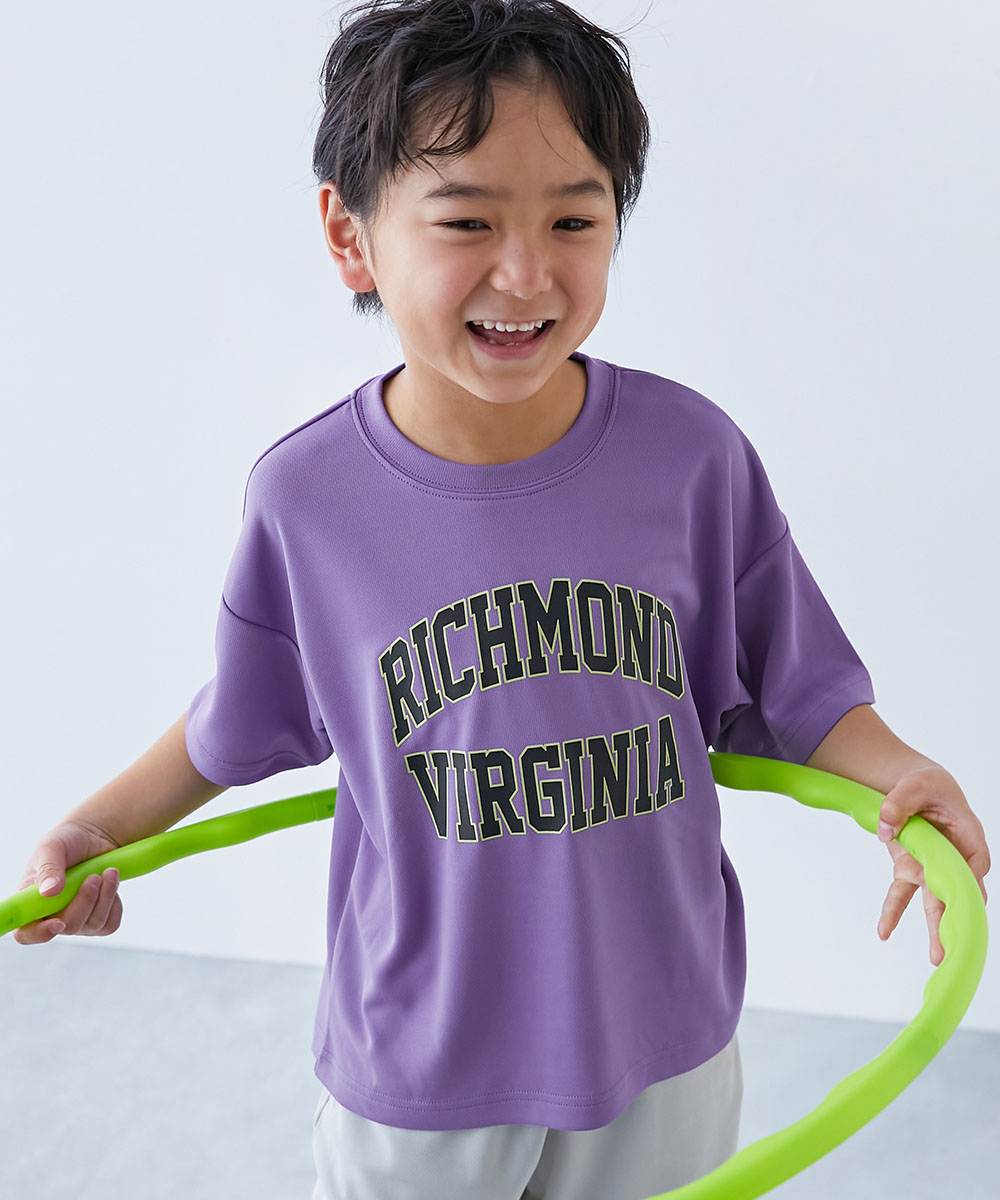 devirock Tシャツ トップス 速乾 サラっとストレッチ メッシュ デビラボ 半袖Tシャツ キッズ 子供服 男の子 女の子 デビロック : devirock Yahoo!ショッピング店 ...