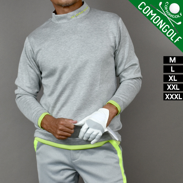 COMONGOLF ゴルフウェア メンズ 春 長袖 モックネック ゴルフ シャツ おしゃれ ストレッチ 大きいサイズ 秋冬 コモンゴルフ サンタリート CG-LT4013 : サンタリート ...