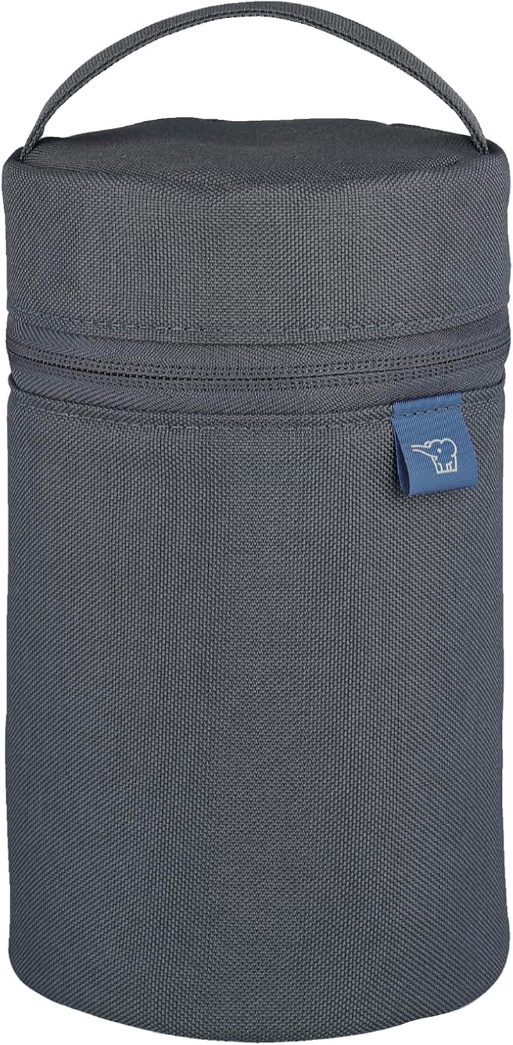 象印（ZOJIRUSHI） スープジャー ポーチ カバー SW-PB02 SW-PC02 Mサイズ 350〜550mL ケース 持ち運び カトラリー 丸洗い 弁当 ランチ 保温 : Earth ...