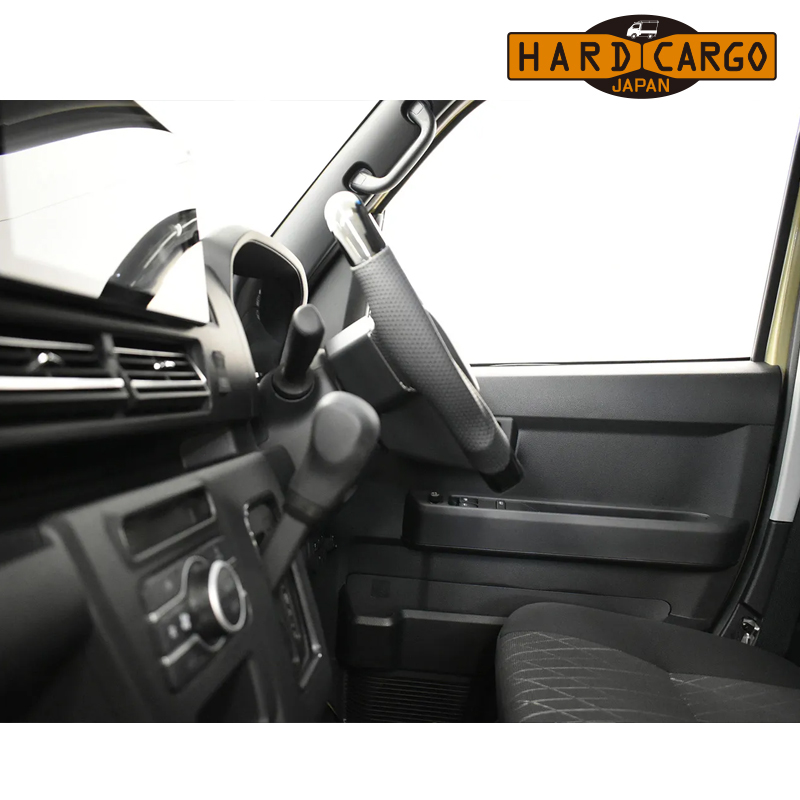 HARD CARGO ハイゼットトラックジャンボ ステアリング S500P S510P R03.12.21- 後期型 ピアノブラック HARD-CARGO(ハードカーゴ) 1078001 ...