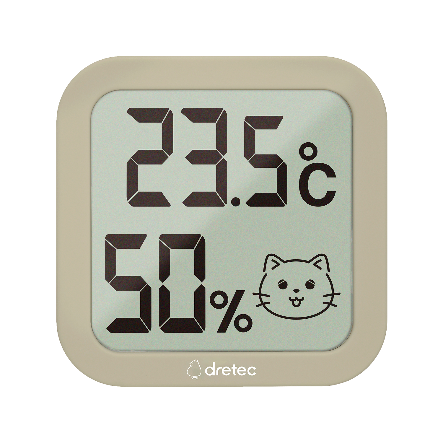 ドリテック ちょうどイイがわかる ここちイーニャン ネコちゃん“専用”の温湿度計 : ドリテック(dretec)公式ストア - 通販 - Yahoo!ショッピング