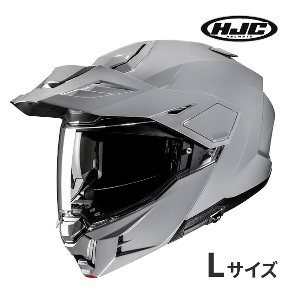 HJC HJC i80 ソリッド HJH277 グレー L(58-59cm) JAPAN FIT 正規販売品 バイクヘルメット オフロード ...
