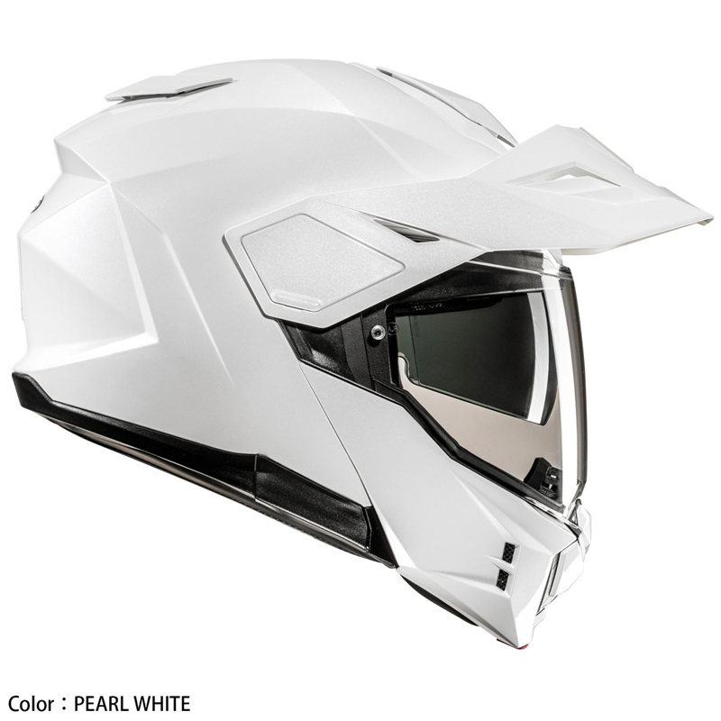 HJC HJC i80 ソリッド HJH277 パールホワイト XL(60-61cm) JAPAN FIT 正規販売品 バイクヘルメット オフ ...