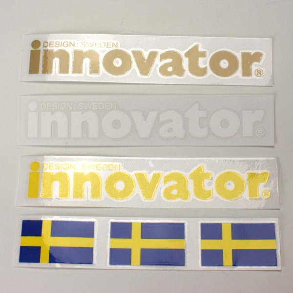 イノベーターのロゴのステッカー