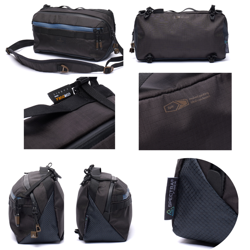 AS2OV（アッソブ） EPIC POUCH サイドポーチ バッグ サイドバッグ サブバッグ メンズ ブラック 大容量 軽量 使いやすい 602403 : MORITA&Co.ONLINE ...