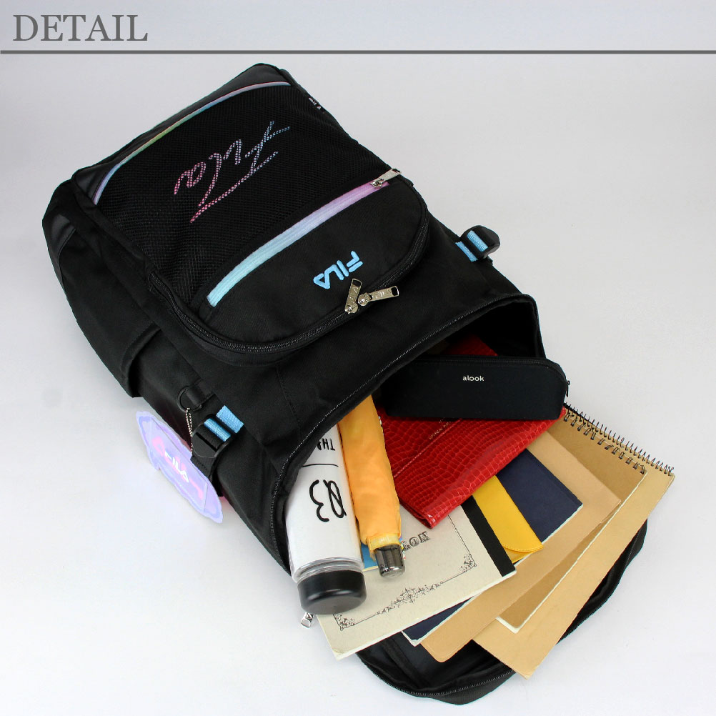 FILA（フィラ） 7852 リコル スクールバッグ スクールリュック デイパック 30L 撥水 グラデーション スクール スクエア リュック ...