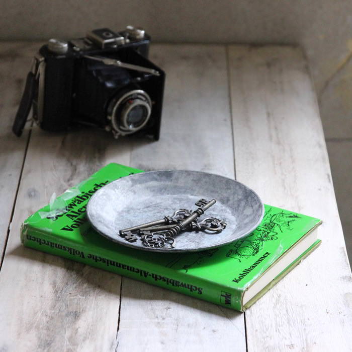 SPICE of Life（スパイス オブ ライフ） ブリキラウンドトレイ Mサイズ トレイ おしゃれ 小物 アクセサリー インテリア 鍵 ブリキ : ガーデニングとおしゃれ雑貨のピッチ ...