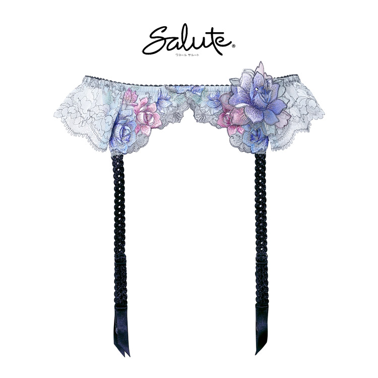 サルート ワコール 23G 新作 ガーターベルト 単品 レディース BTJ423 BTJ723 : アイム下着屋 - 通販 - Yahoo!ショッピング