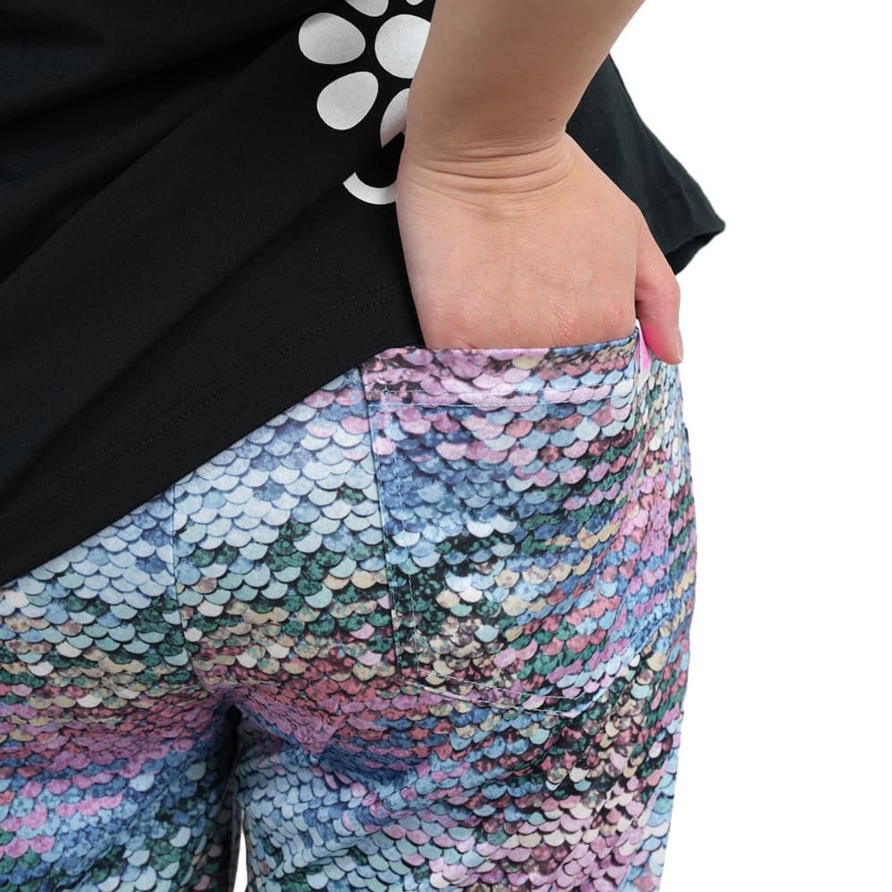 clap（クラップ） マーメイド クロップドパンツ レディース スポーツ